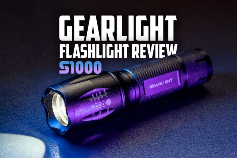 GearLight LED Tactical Flashlight S1000 Review - 9MMMagazines