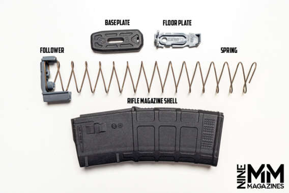 Parts Of A Gun Magazine - 9MMMagazines