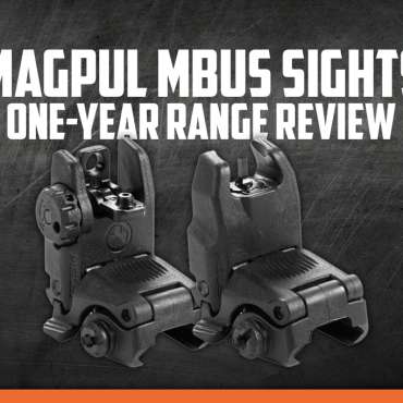 Magpul MBUS Sights: Review - 9MMMagazines